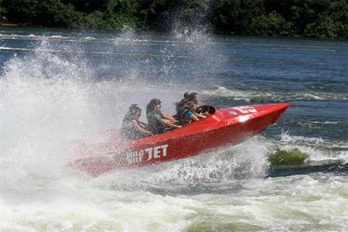 Jet Boating on the Nile River